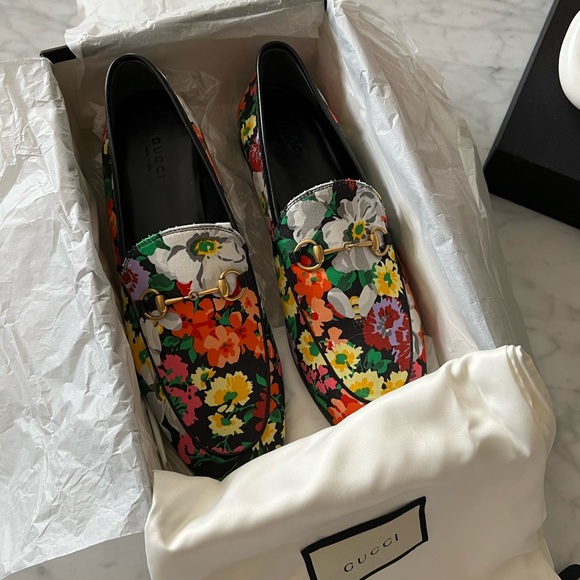Gucci | Shoes | Gucci Horsebit Floral Loafers | Poshmark